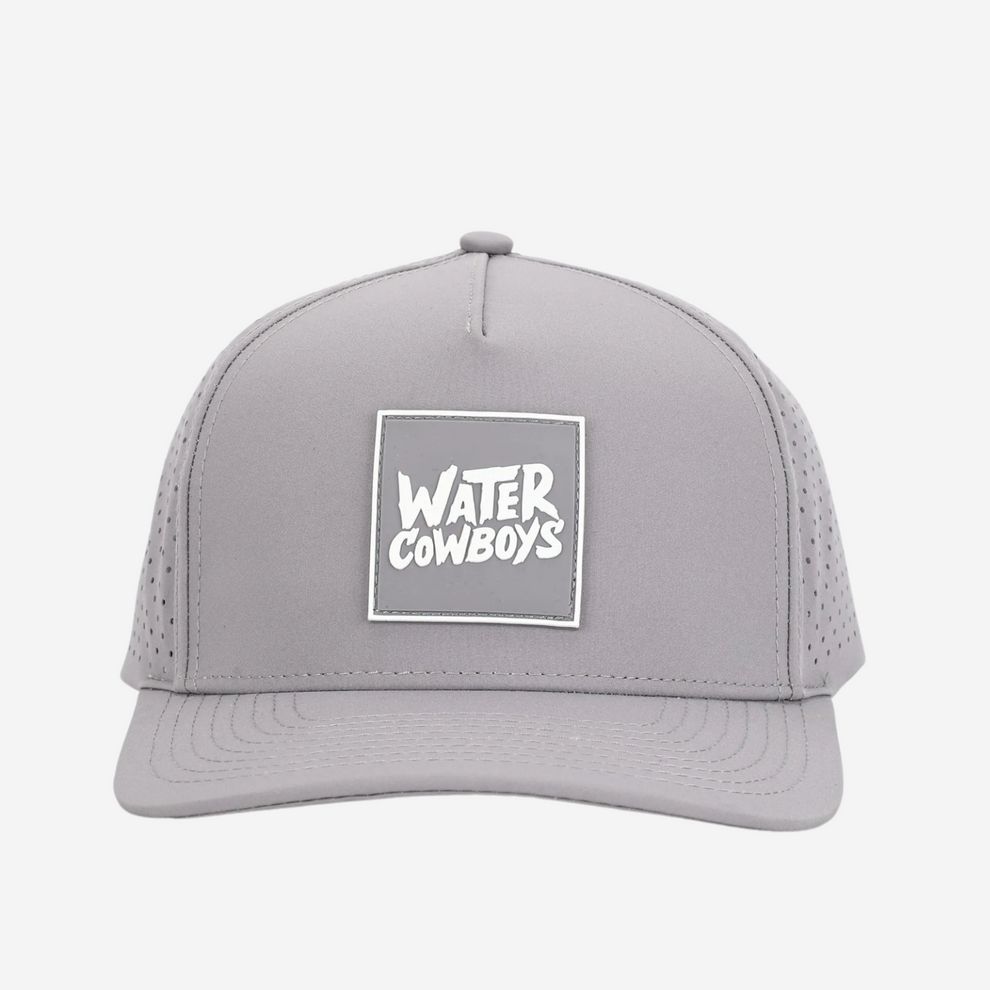 Performance Gray Logo Hat – Water Cowboys
