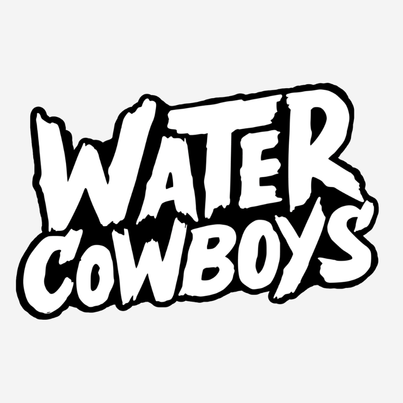 XL 12" White WC Decal – Water Cowboys