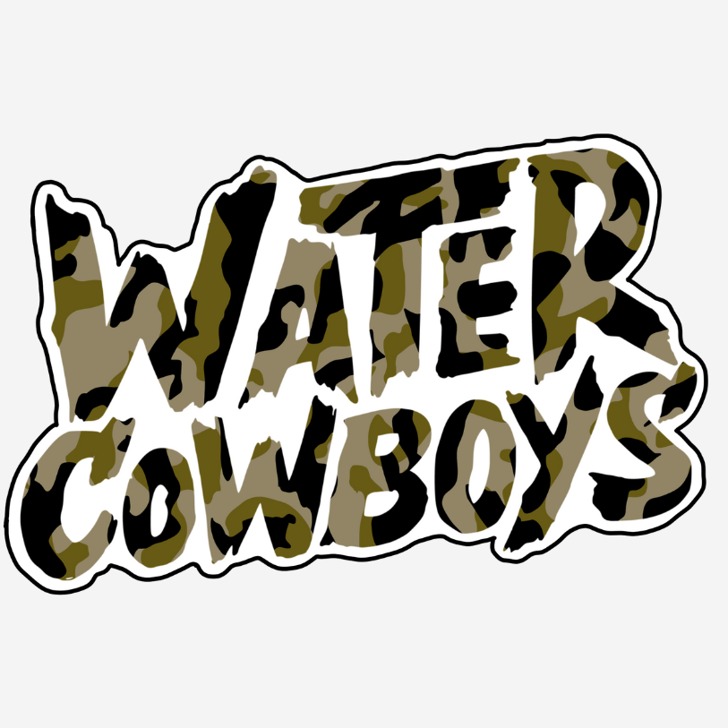 XL 12" Camo WC Sticker – Water Cowboys